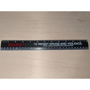 D.A.R.E | Other | D Are To Resist Drugs And Violence Ruler | Poshmark
